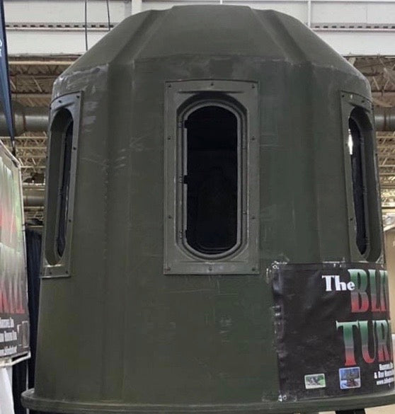 Blind Turtle Hunting Blind with Bow Windows – Blind Turtle Hunting Blinds